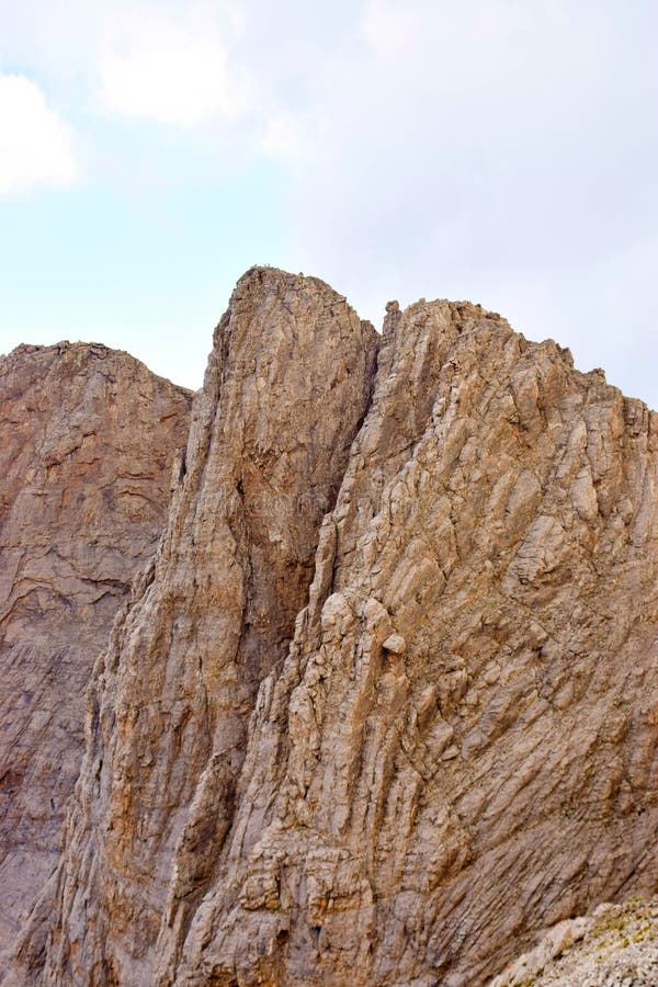 Throne of Zeus, Stefani Peaks. Stock Image - Image of mountain, scolio ...