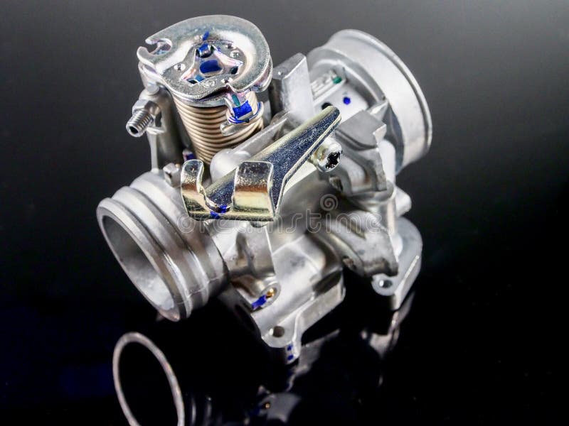 Throttle Body Assy Motorcycle Spare Part Stock Image - Image of ...