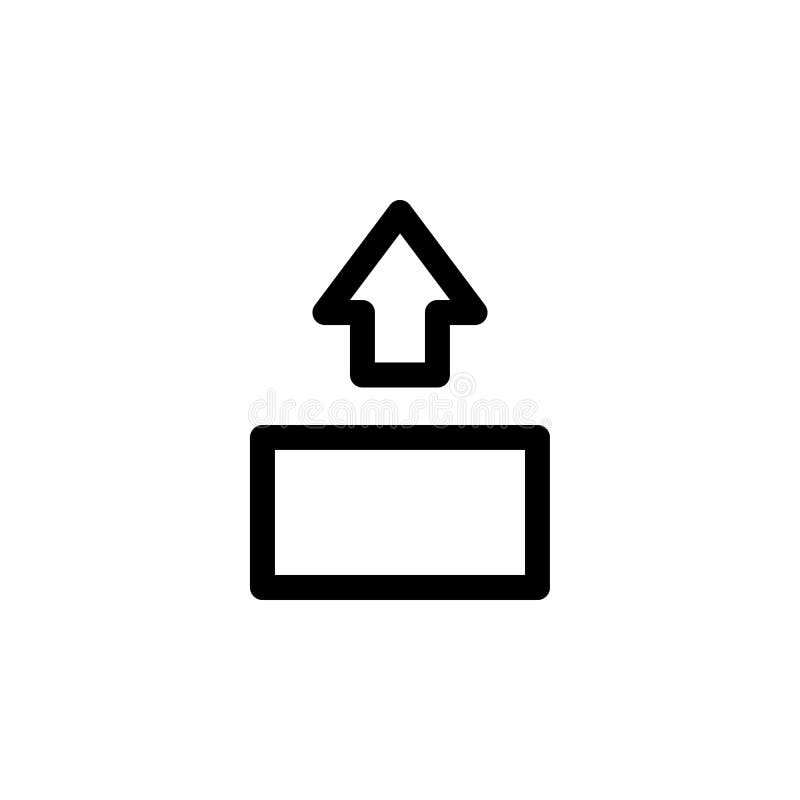 Throw App Icon stock vector. Illustration of drag, file - 181574358