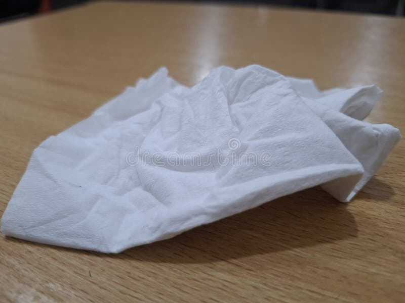 Throw Away Used Tissue in Its Proper Place Stock Image - Image of away ...