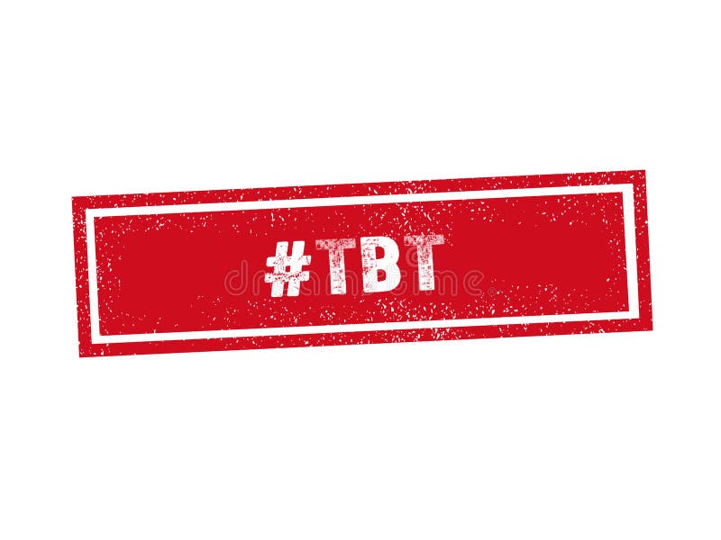 THROW BACK TO Red Stamp Seal Text Message on White Background Stock ...