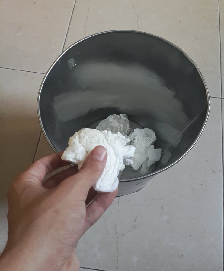 Throw garbage stock photo. Image of throw, paper, pollution - 62242612