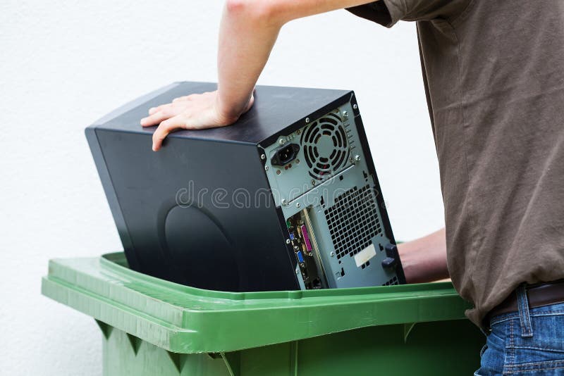 Throwaway old computer stock photo. Image of hard, dispose - 38303098