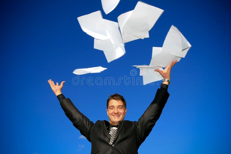 2,205 Man Throwing Away Paper Stock Photos - Free & Royalty-Free Stock ...