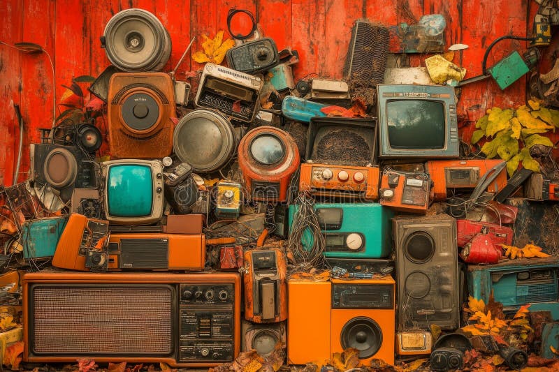 Throwing Away Old Metal Objects, Especially Rusty Scrap Metal, in the ...