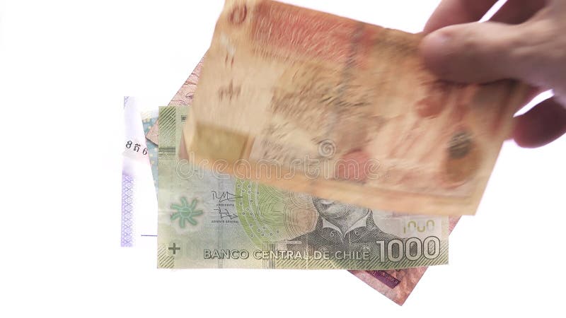 Throwing Bills from Different Countries To Light, Top View Stock ...