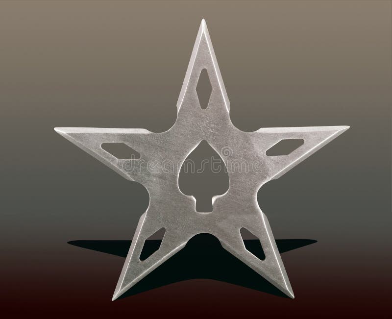 Throwing blade stock image. Image of ninja, shape, suriken - 50219255