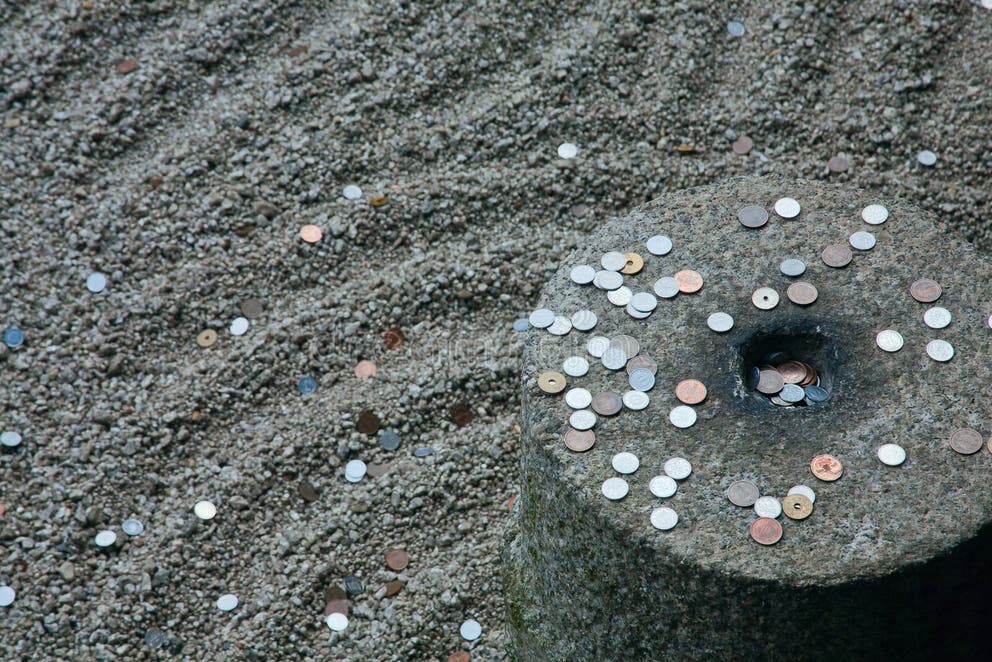 Throwing coins stock photo. Image of faith, luck, exotic - 19637680