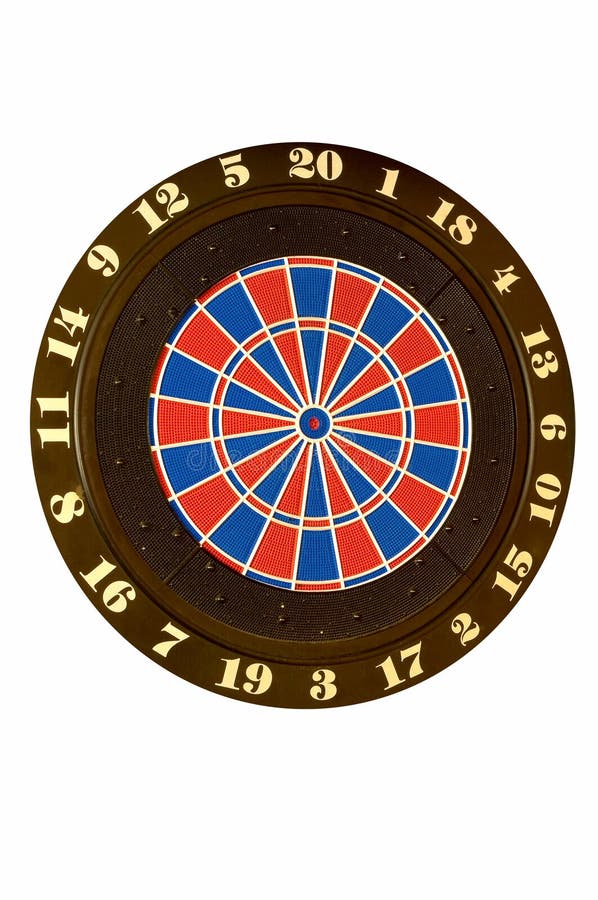 Throwing Darts at the Target. Stock Image - Image of player, event ...