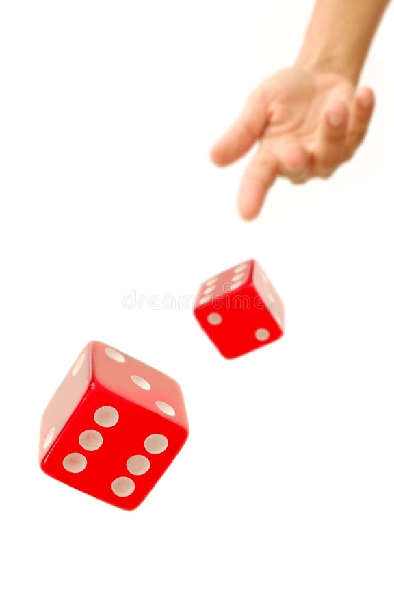 Throwing dice stock photo. Image of gamble, risk, rolling - 16137510