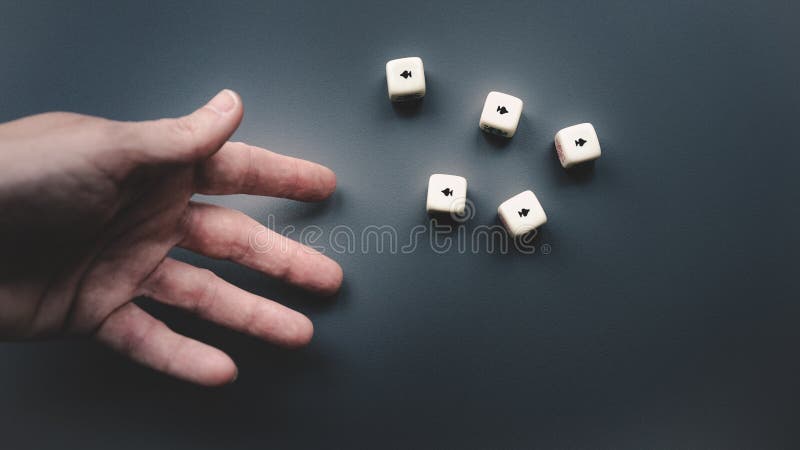 Throwing dice stock image. Image of motion, gambler, rolling - 6884381