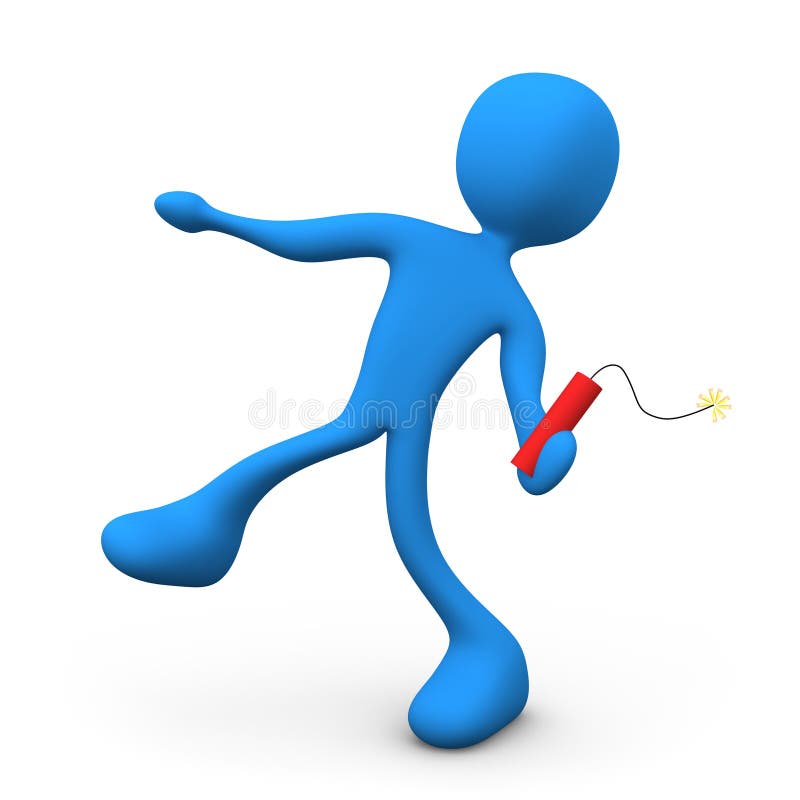 Stick of Dynamite stock illustration. Illustration of acme - 1142380