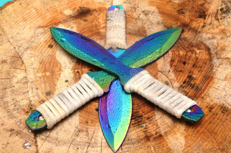 Throwing Knife stock photo. Image of dagger, edges, bayonet - 248602050