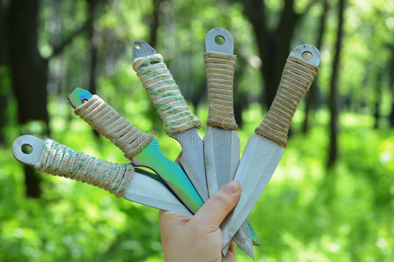 Throwing Knife stock image. Image of cuts, ballistic - 248644461