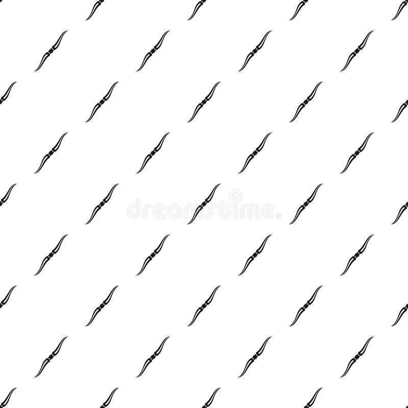 Throwing Ninja Knife Pattern Vector Stock Vector - Illustration of ...