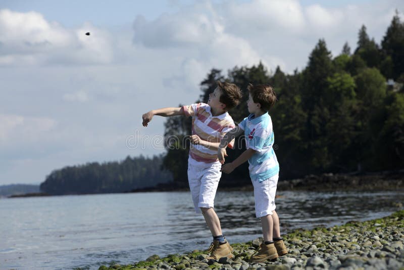 Throwing Rocks stock photo. Image of rocks, outdoor, throwing - 8837438