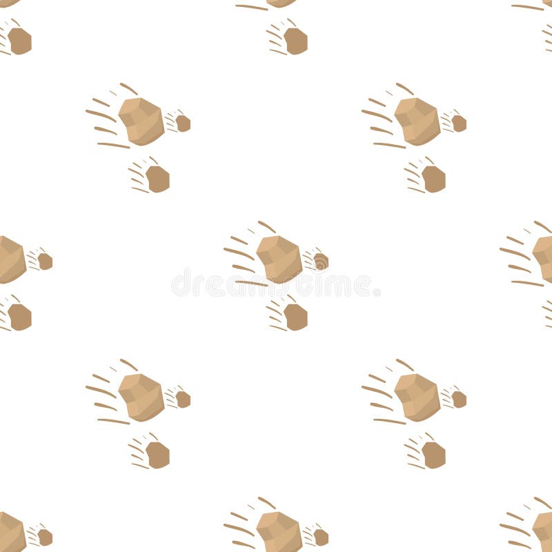 Throwing Stones Pattern Seamless Vector Stock Vector - Illustration of ...