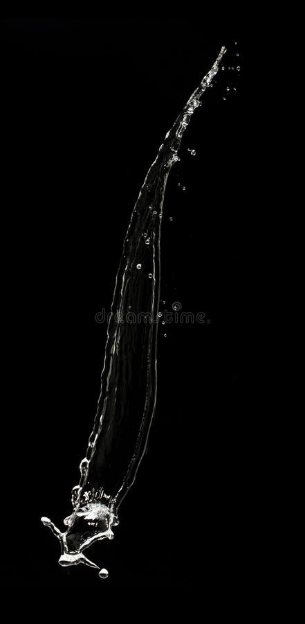 Throwing Water To Object Make Curve Drop Splash in Explosion Motion ...