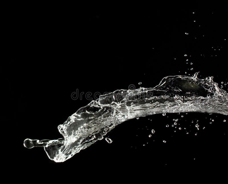 Throwing Water To Object Make Curve Drop Splash in Explosion Motion ...