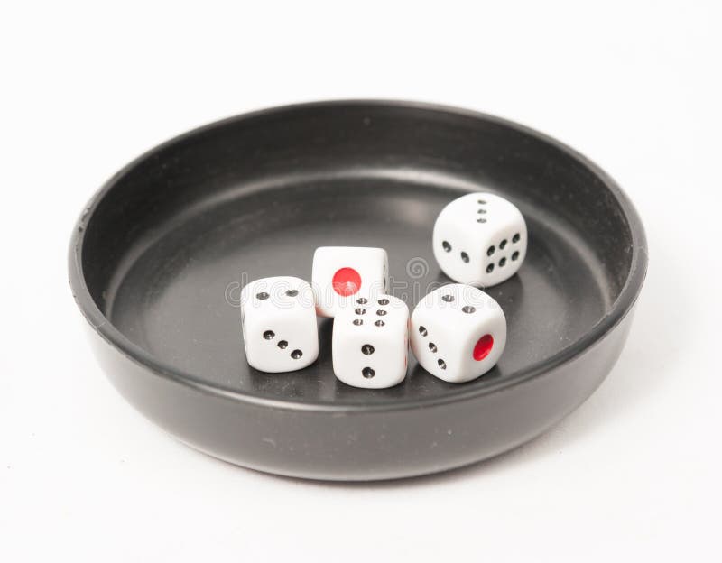 Thrown Red Dice stock image. Image of throw, casino, gamble - 6017105