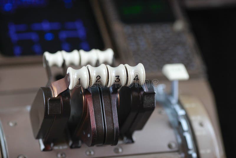 Boeing thrust levers stock photo. Image of feet, turboprop - 29127550