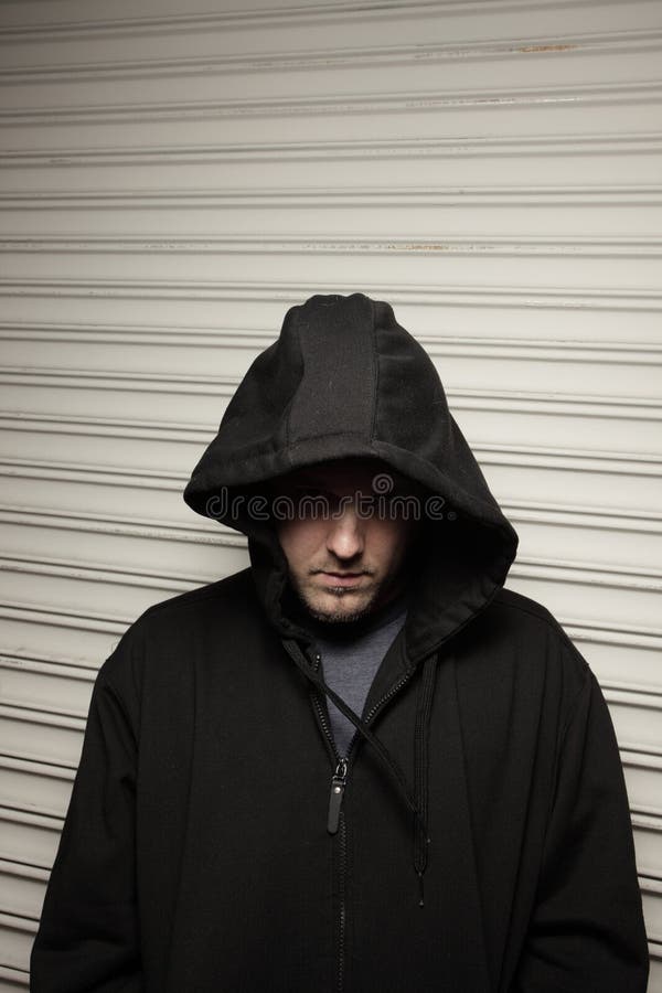Thug stock image. Image of hoodlum, robber, hood, dark - 8731663