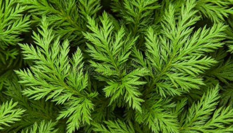 Thuja Branches Texture Background, Evergreen Coniferous Tree Close-Up ...