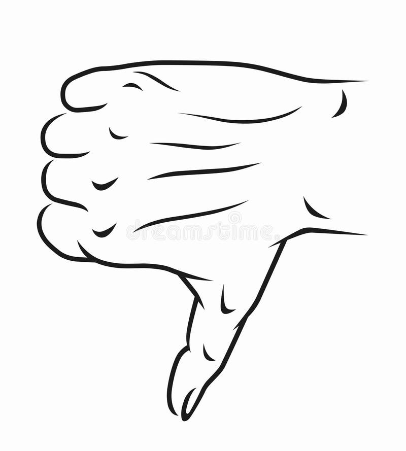 Disapprove Gesture Stock Illustrations – 882 Disapprove Gesture Stock ...