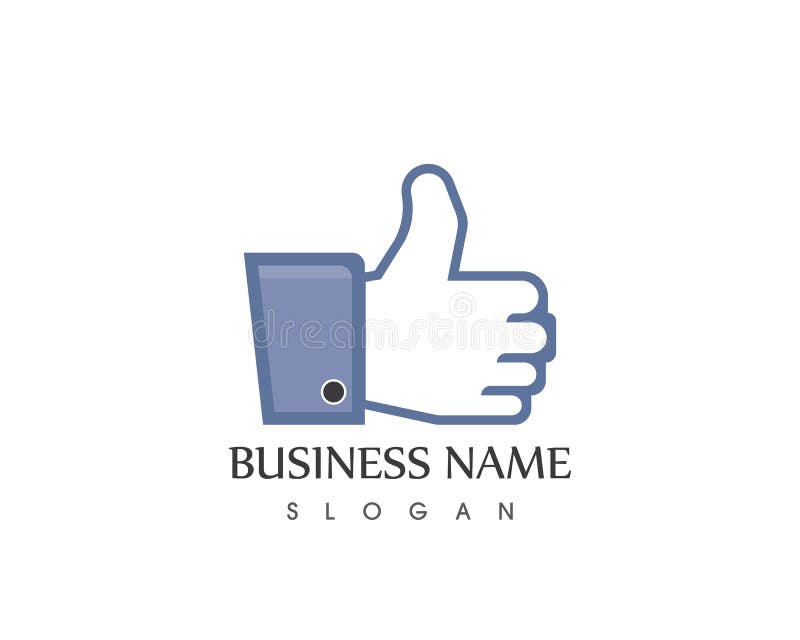 Thumb hand logo template stock vector. Illustration of finger - 115416819