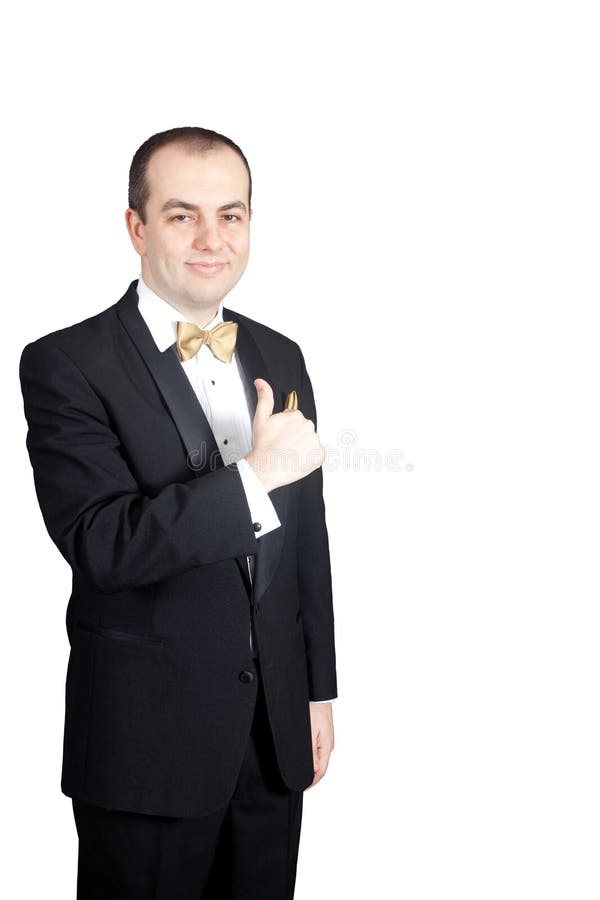 Secret Agent Pose stock image. Image of jacket, event - 14913839