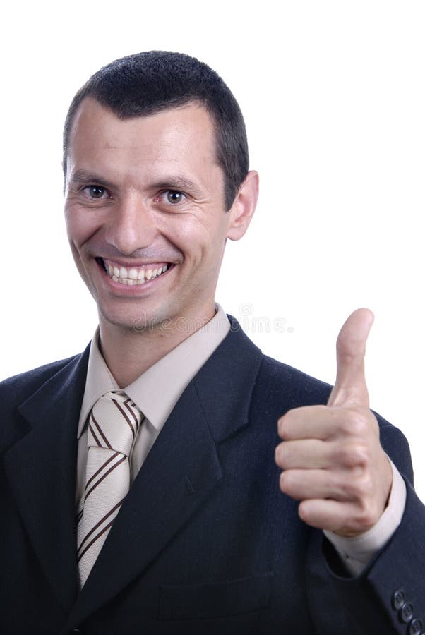 Thumb up stock photo. Image of portrait, friendly, black - 3245818