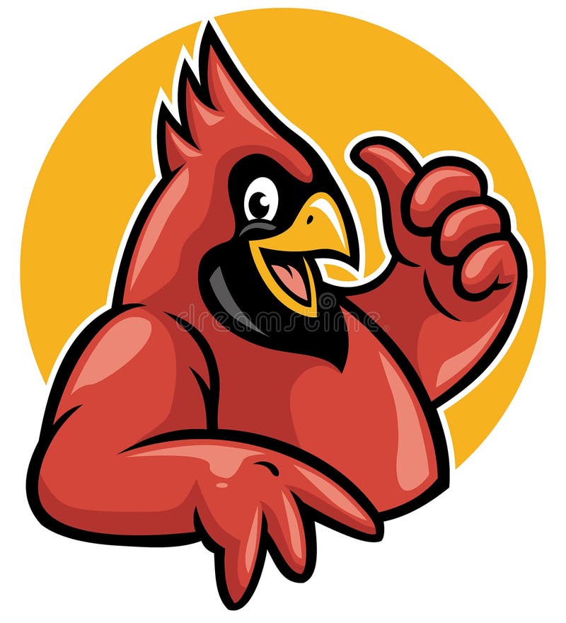 Cardinal Reading A Book Clipart