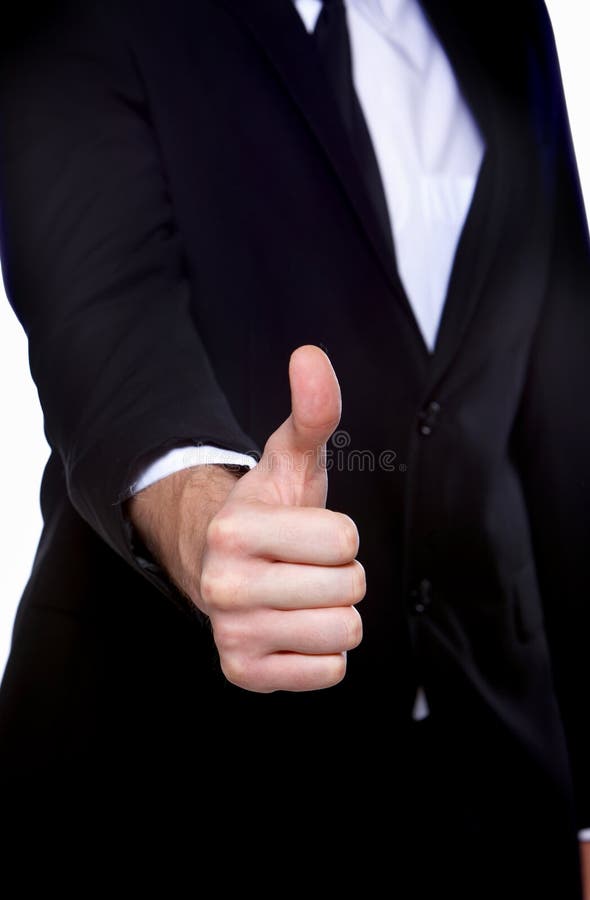 Thumb up gesture OK stock photo. Image of gesture, language - 13069674