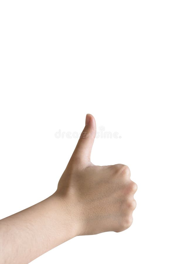 Thumb up stock photo. Image of balance, super, poor, plus - 86481706