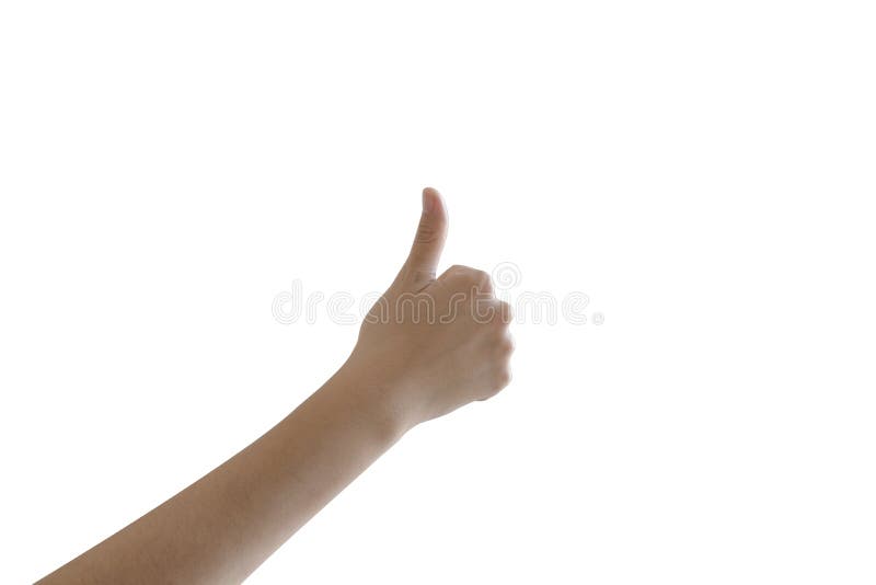 Thumb up stock image. Image of positive, negative, signal - 86481737