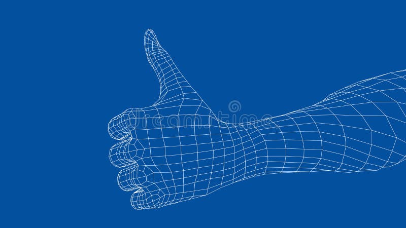 Thumb up hand sign. Vector stock vector. Illustration of icon - 220597834