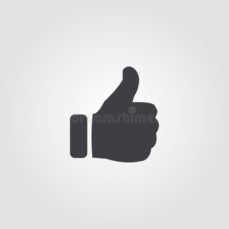 Thumb Up Icon. Simple Element Illustration. Thumb Up Pixel Perfect Icon ...