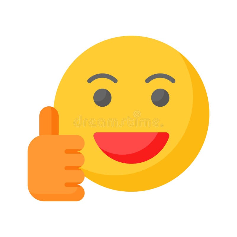 Thumb Up, Like Emoji Vector Design, Easy To Use and Download Stock ...