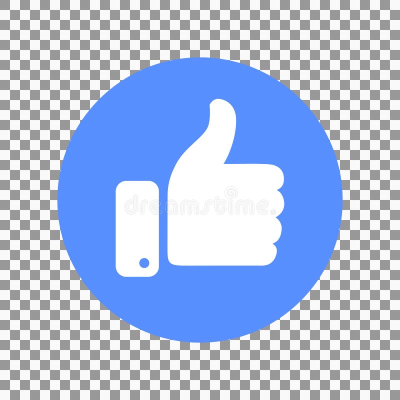 Illustration of Like Text with Thumbs Up and Speech Bubble Icons Over ...
