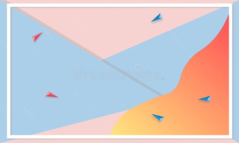 Thumbnail Background Youtube Template Cover Stock Vector - Illustration ...