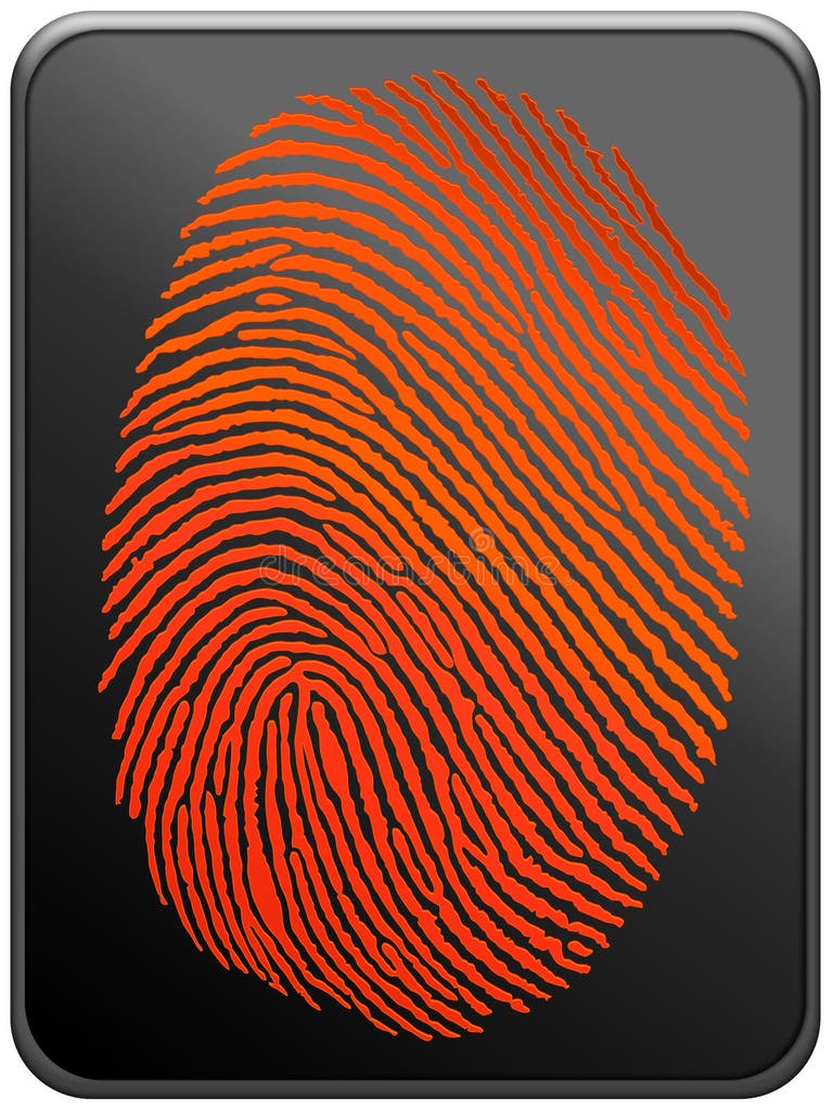 Thumbprint Identification Stock Illustrations – 10,592 Thumbprint ...