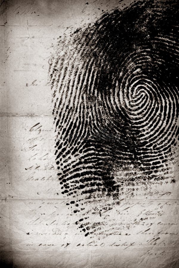 Thumbprint stock photo. Image of fake, covering, biometric - 7447392