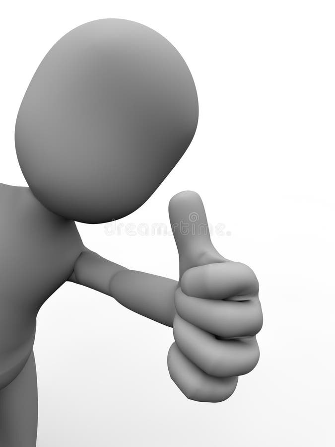 Figure Thumbs Up Stock Illustrations – 600 Figure Thumbs Up Stock ...
