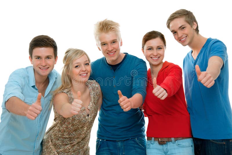Thumbs up stock photo. Image of intelligence, behavior - 19171634