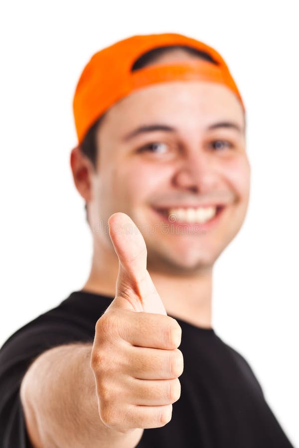 Thumbs up stock photo. Image of positive, success, casual - 21910196