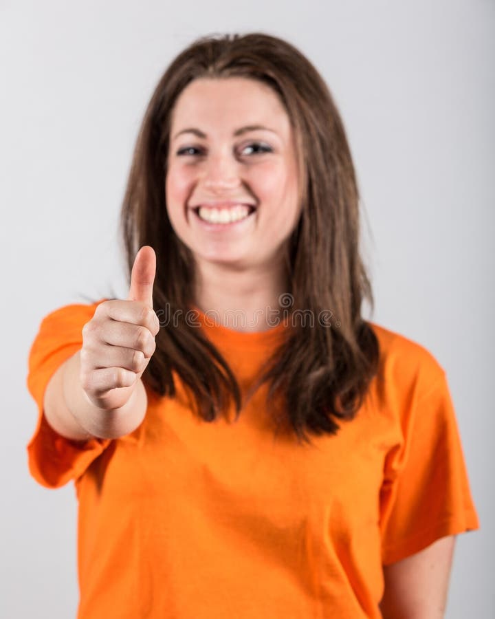 Thumbs Up stock image. Image of caucasian, laughing, finger - 29174747
