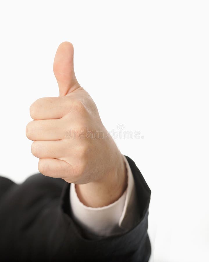 Thumbs up stock photo. Image of finger, positive, signal - 5852536