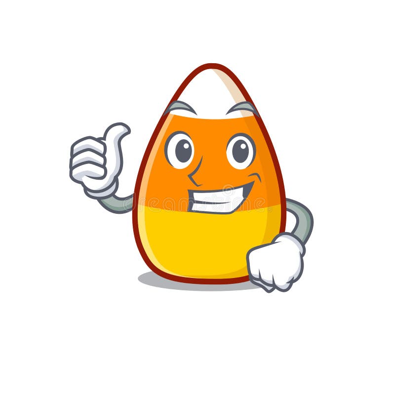Thumbs Up of Candy Heart Lollipop Cartoon Design Having a Board Stock ...