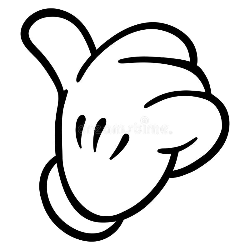 Mickey Mouse Hands Thumbs Up
