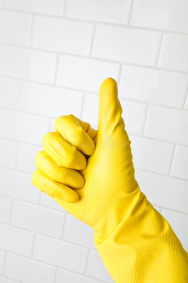 Hand Thumbs Up stock image. Image of excellent, yellow - 129315733